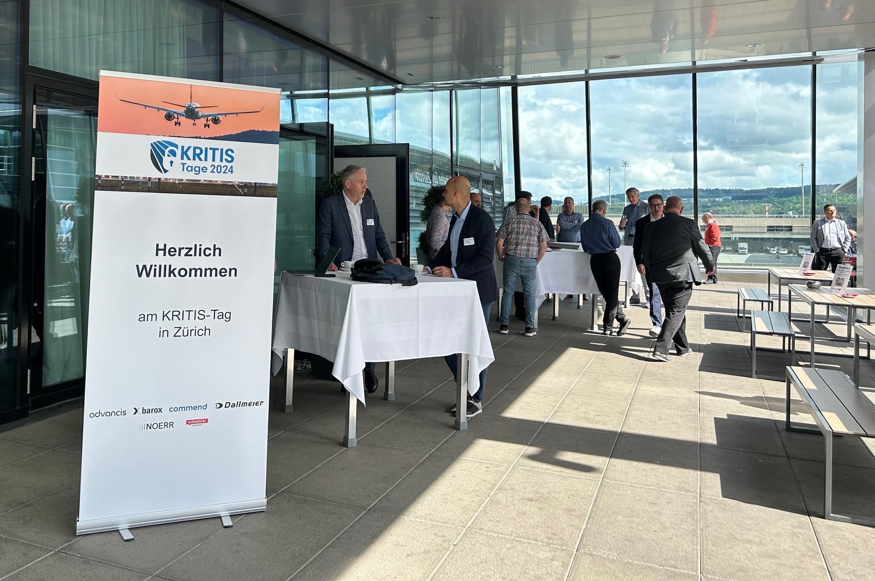 KRITIS-Tage 2024 am Flughafen Zürich - ein voller Erfolg! | barox.ch